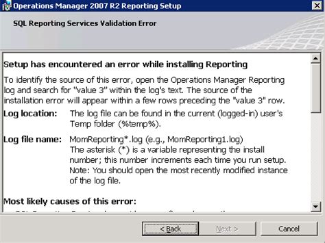 Kevin Greene It Blog Notes From The Field Installing Scom 2007 R2 Databases Into Sql 2008 R2
