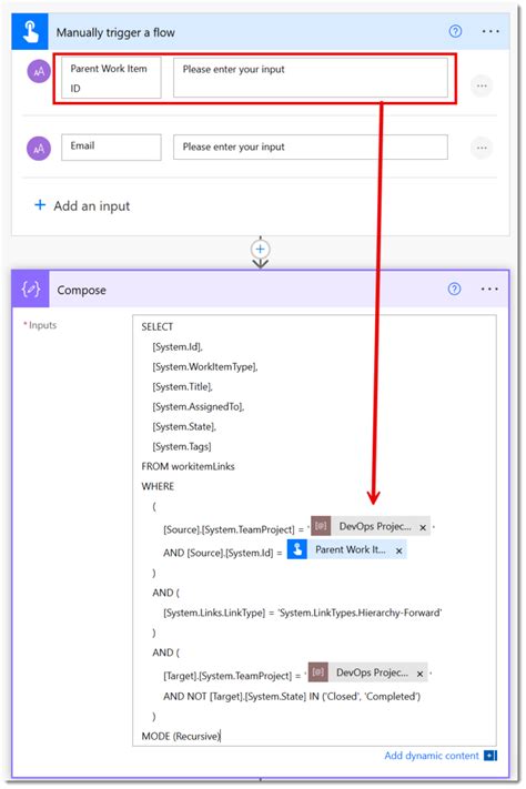Running A Wiql Devops Query In Power Automate Hat Full Of Data