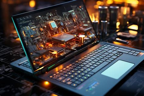 Premium Ai Image Coding Laptop Technology Programming Software