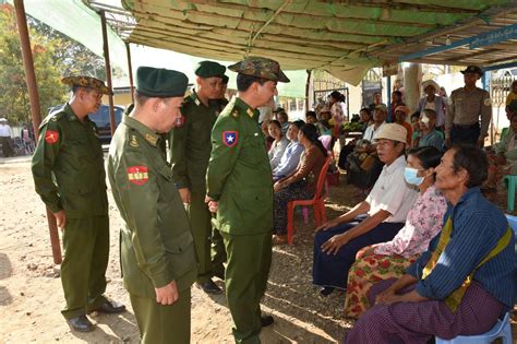 မကွေးတိုင်းဒေသကြီး၊ မကွေးမြို့နယ်အတွင်းရှိ ဒေသခံပြည်သူများအား တပ်မတော