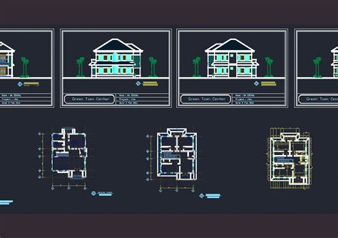 Modern Villa DWG Block For AutoCAD Designs CAD