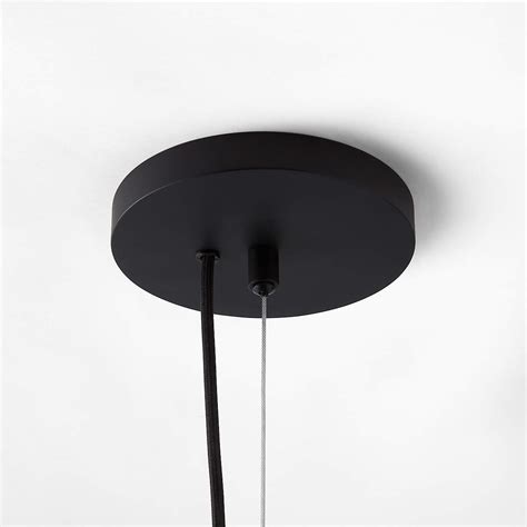 Nassa Woven Black Bamboo Pendant Light Reviews Cb2 Canada
