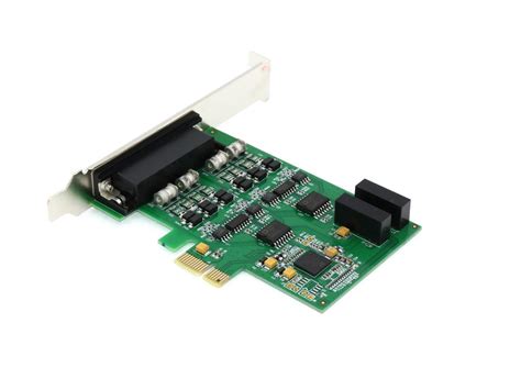 SYBA IO Crest Port RS Serial PCI Express Card DB Female Panel Mountable Field Terminator