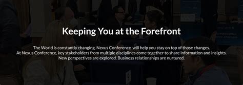 Events Page Nexus Conference