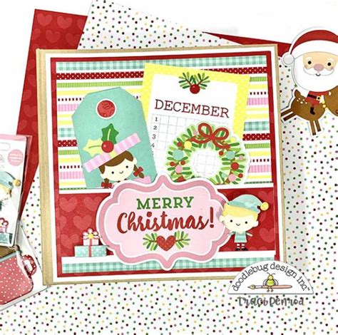 Christmas Mini Album Scrap Booking