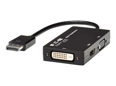 Tripp Lite DisplayPort To VGA DVI HDMI 4K X 2K 24 30Hz Adapter Converter Overview Specs