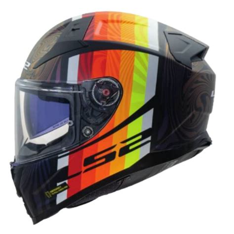 Capacete Ls2 Ff811 Vector Ii Freedom Preto Chameleon