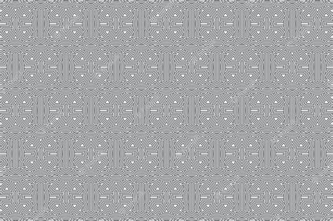 Premium Vector Abstract Seamless Geometric Shapes Pattern Background