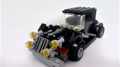 сборка Лего ретро автомобиля Youtube
