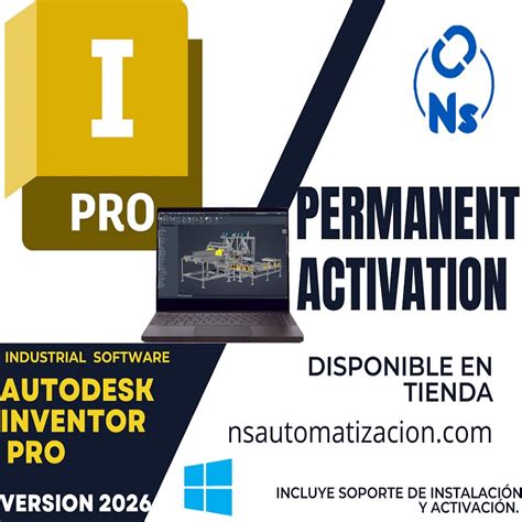 autodesk inventor pro 2026 automatizacion y control
