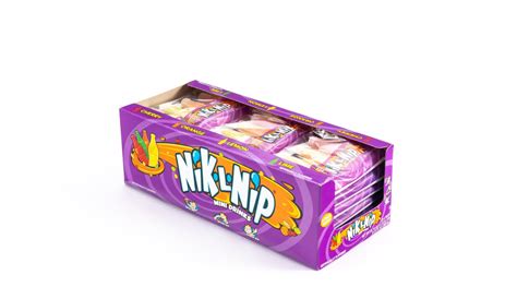 Nik L Nip Mini Drinks Bottle Assorted Flavor Bulk Box 1 39 Oz 18 Ct Vintage Candy Co