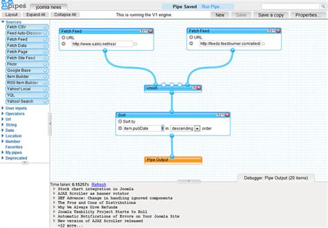 Multiple Rss Feeds In Ajax Scroller Sakicnet