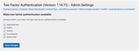 Two Factor Authentication Wordpress Plugin Inmotion Hosting