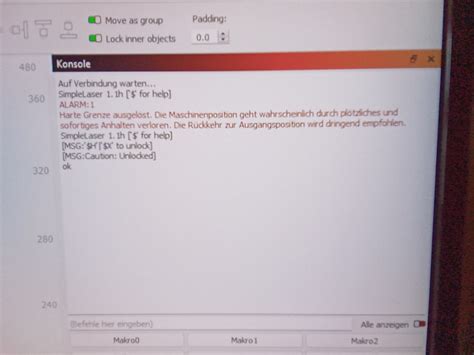 Alarm RAY When Starting Lightburn GRBL LightBurn Software Forum