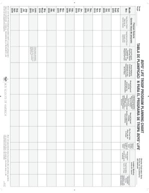 Annual Troop Program Plan Fill Online Printable Fillable Blank PdfFiller