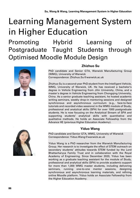 Pdf Learning Management System In Higher Education Promoting Hybrid