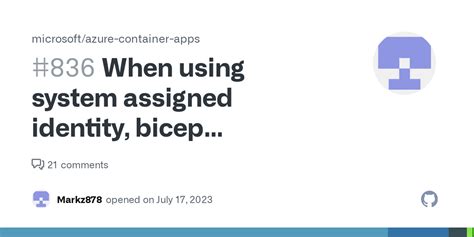 When Using System Assigned Identity Bicep Deployment With Acr Pull Fails · Issue 836
