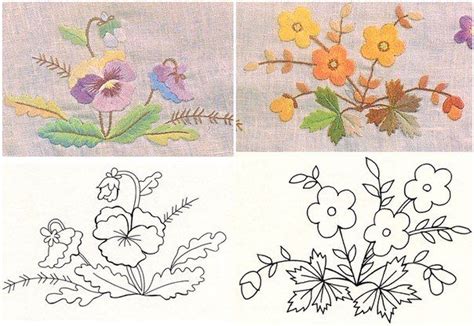 Patrones Para Bordar Flores A Mano Plantillas Y Dise Os Gratuitos