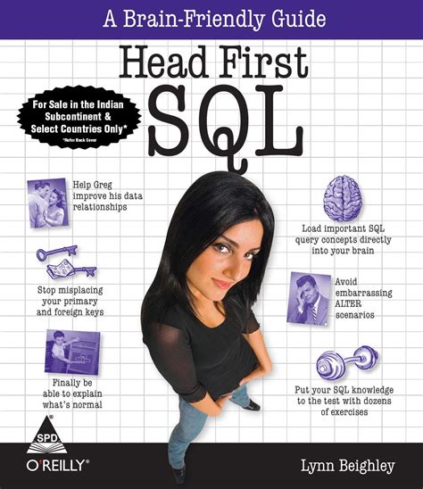 Buy Head First Sql Your Brain On Sql A Learners Guide Greyscale Indian Edition Book Online