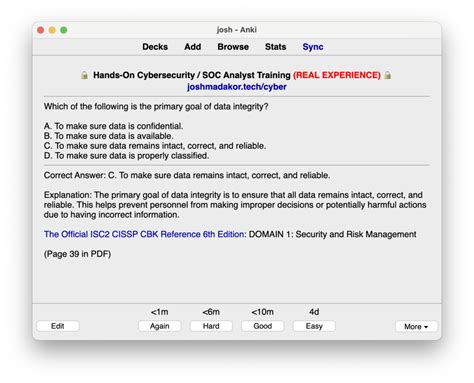 Domain 1 Cissp Exam Security And Risk Management