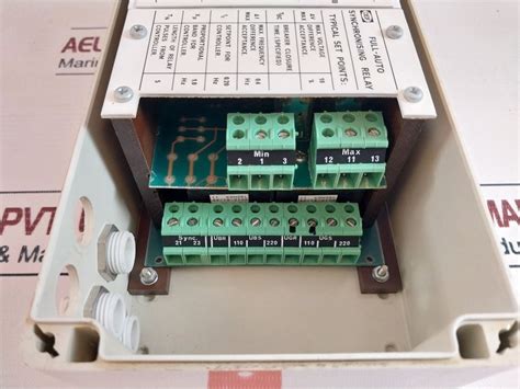 Deif Full Auto Synchronising Relay Aeliya Marine