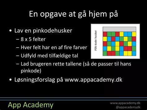 Grundlæggende Php App Academy
