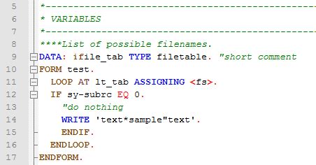 ABAP Syntax Highlighting In Notepad Part 2 SAP Community