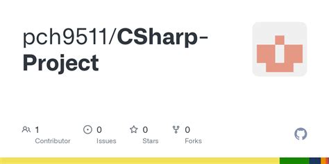 Csharp Project프로젝트 기획 및 설명서pdf At Main · Pch9511csharp Project · Github