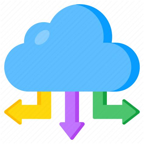 Cloud Arrows Directional Arrows Arrowheads Downward Arrows