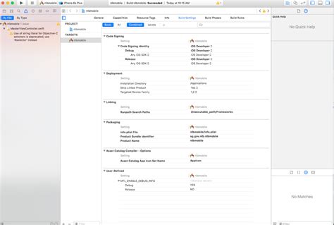 provisioning tab missing xcode 7 stack overflow