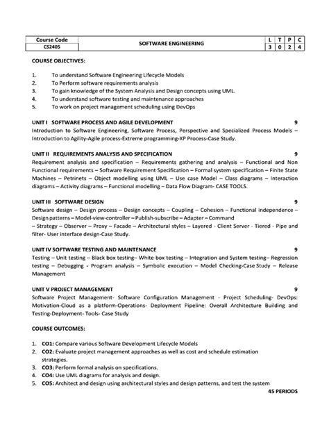 se syllabus pdf