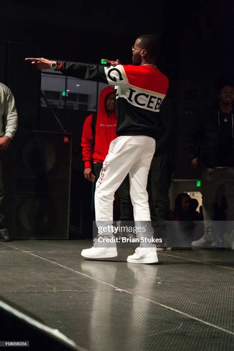 Rapper Shy Glizzy Jefe Performs Live Onstage At Coppin State News