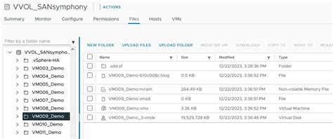 Vsphere 8 Vm Configuration Object Stored On A Vvol Datastore Cloud Advisors