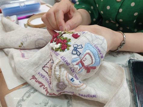 대구프랑스자수 금요일 고산평생학습센터토요일 앤공방 수업 네이버 블로그