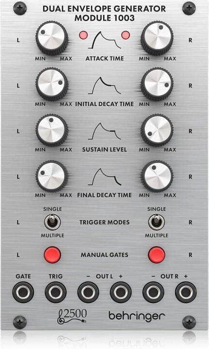 Behringer Synthesizer Dual Envelope Generator Module 1003 Th