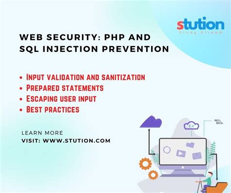 Web Security Php And Sql Injection Prevention Stution