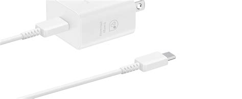 Amazon Com Samsung W Wall Charger Power Adapter With Cable Super Fast Charging Compact