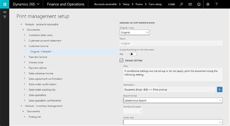 Adding Report Designs To Print Management In D365 Fo