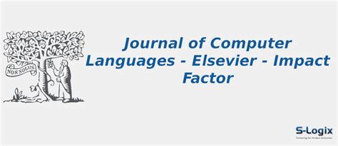 Journal Of Computer Languages Elsevier Impact Factor S Logix