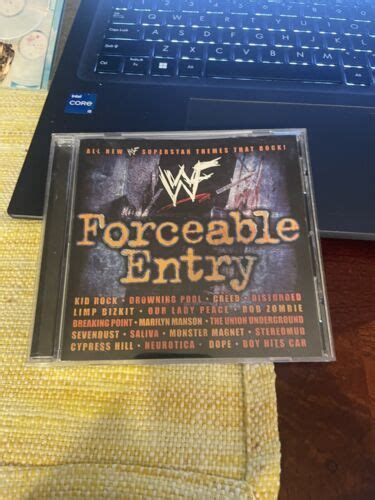 Various Wwf Forceable Entry Cd 18 Tracks Rob Zombie Sevendust Others Ebay