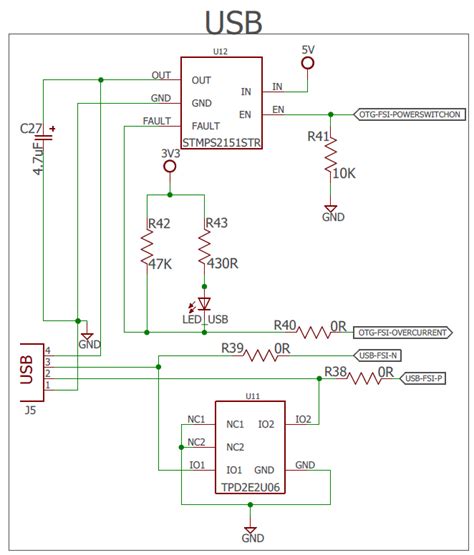 USB Circuit STMicroelectronics Community