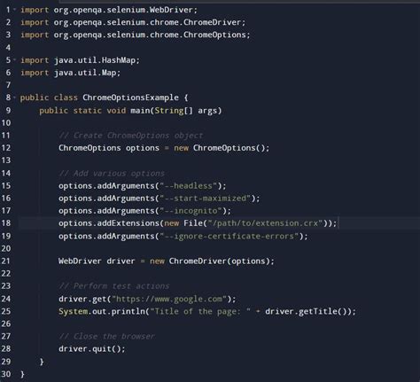 What Is Chromeoptions In Selenium Webdriver Abdultaiyeb Siyamwala