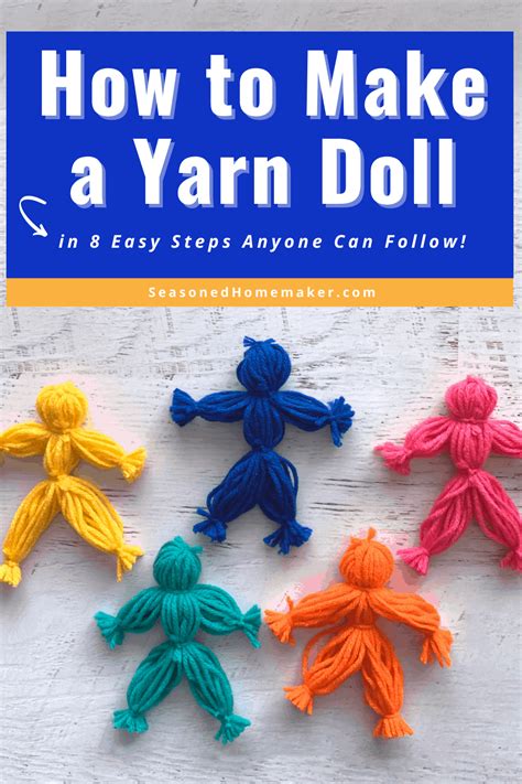 How To Make A Yarn Doll Learning Through Literature