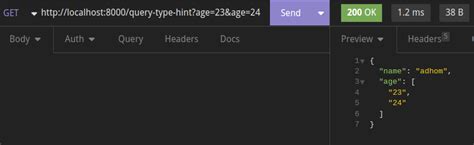Automatic Validation Simpleapi