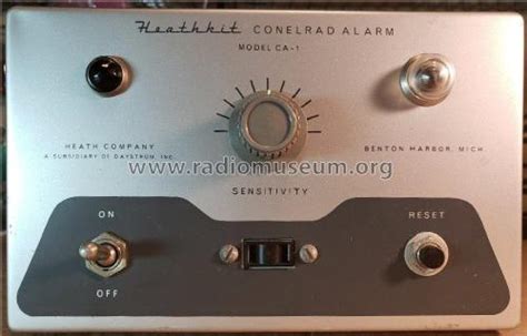 Conelrad Alarm Ca 1 Misc Heathkit Brand Heath Co Benton Harbor Mi