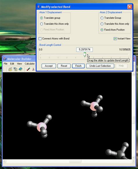 Java Molecular Editor Modifying Bonds