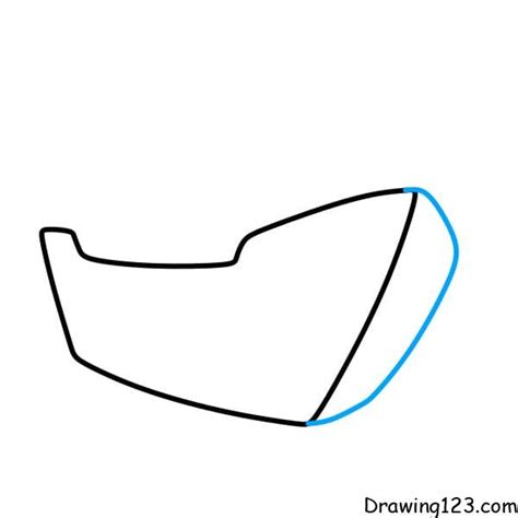 Шаг 2 Затем нарисуйте больше отсека кораблей