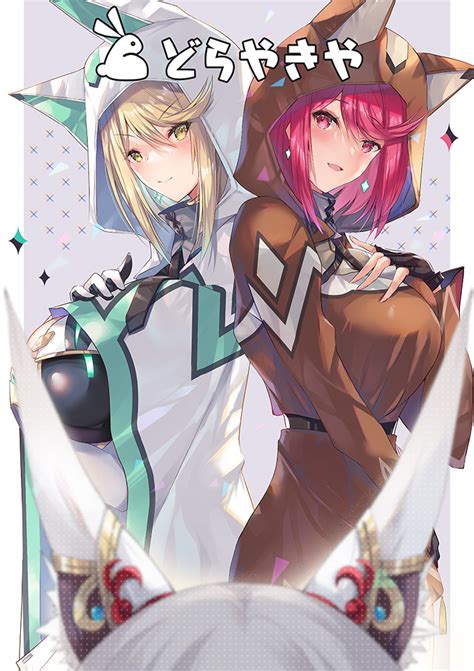 Pyra Mythra Nia And Nia Xenoblade Chronicles And More Drawn By Inoue Takuya Tactactak