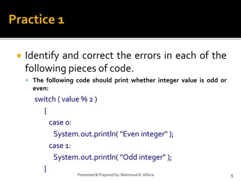 Computer Programming Loops Using Java Part 2 Ppt