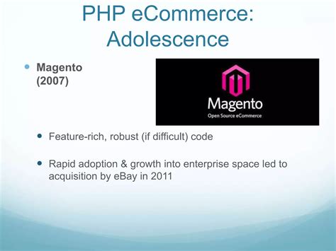 Open Source Ecommerce Php Power Ppt